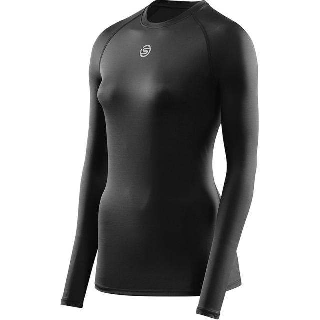 skins(スキンズ) S-1 WOMENS LONG SLEEVE ボディケアストレッチシャツ (18221110-019)