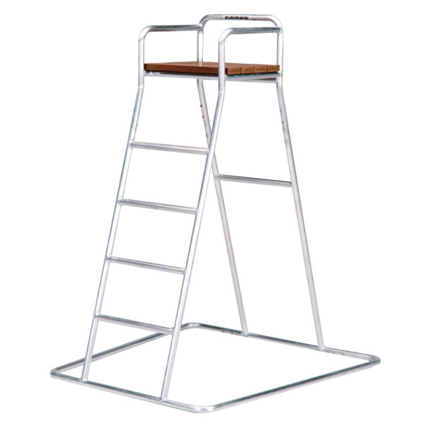 エバニュー Evernew 代引き･個人宅配送不可 審判台アルミ 150PW 学校機器 器具 (EKD704)