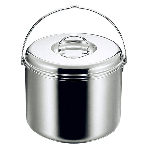 キャプテンスタッグ captainstag 3層鋼ツル付寸胴鍋 23cm M-8604 アウトドア食器 (M8604)