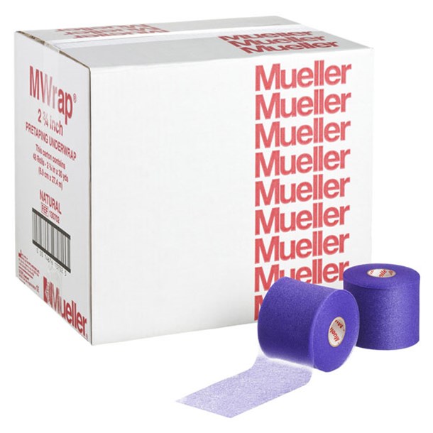 Mラップカラービックパープル 48コイリ mueller ミューラーボディケアテーピング(130712)