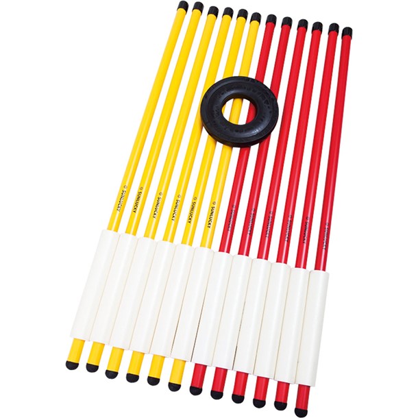 サンラッキー sunlucky ソフトフロアホッケーセット リクレーショングッズ (fhx1)