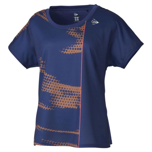 DUNLOP(ダンロップ) ゲームシャツ ＤＡＰ−１４６１Ｗ テニス・バドミントン ウェア（レディース） (DAP1461W)