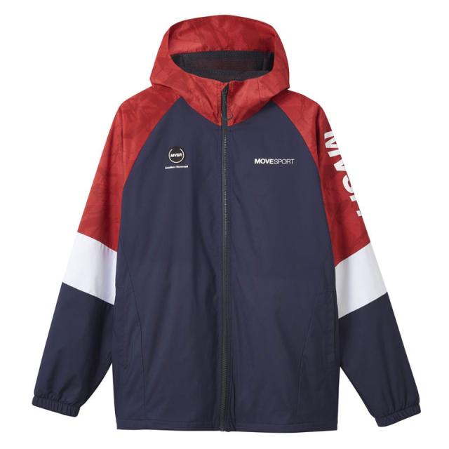 デサント(descente) ＨＥＡＴＮＡＶＩ ＴＯＵＧＨ 総柄フルジップフーディー トレーニング ウィンドブレーカー／シェルジャケット／コート (ST4FWB31M)