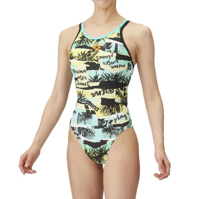 アリーナ ARENA トレーニングワンピース(オープンバック) 水泳 スイムウェア/水着 (AS5SWM26L)