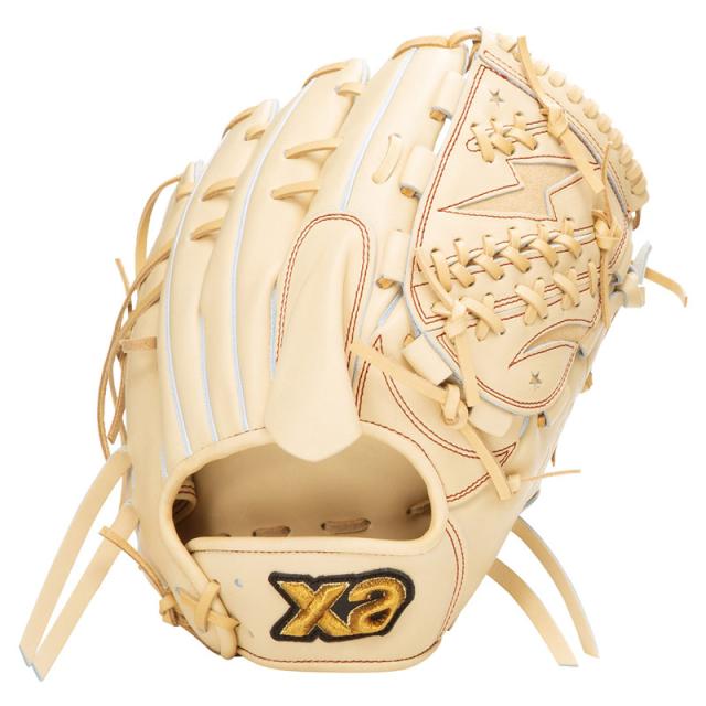 ザナックス XANAX  硬式用 トラストX 投手用横掴み型 YK1型  グラブ袋付  野球 硬式 グローブ グラブ  25SS(BHG25YK1X-Q31)