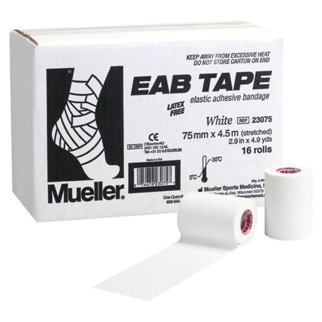 【ロット販売：入り数16】 MUELLER(ミューラー) EAB テープ 76MM ボディーケア テーピング (23075)