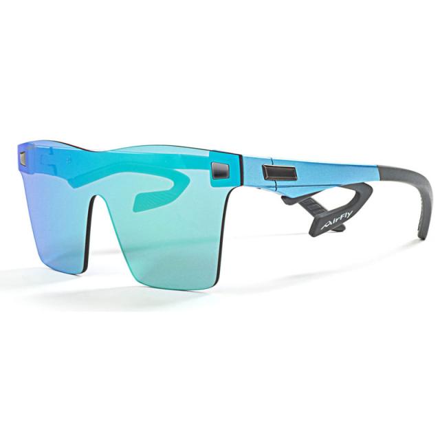 Airfly(エアフライ) AF-501 スポーツカジュアルサングラス偏光レンズ装着モデル マルチスポーツ サングラス (af501c5)