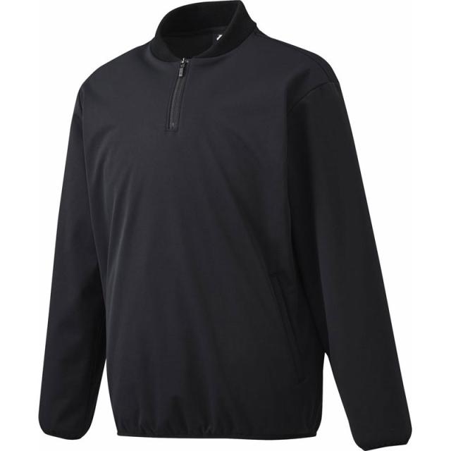 DESCENTE(デサント) ボンディングプルオーバーコート 野球 ソフトボール コート (db4fwb90m-bk00)