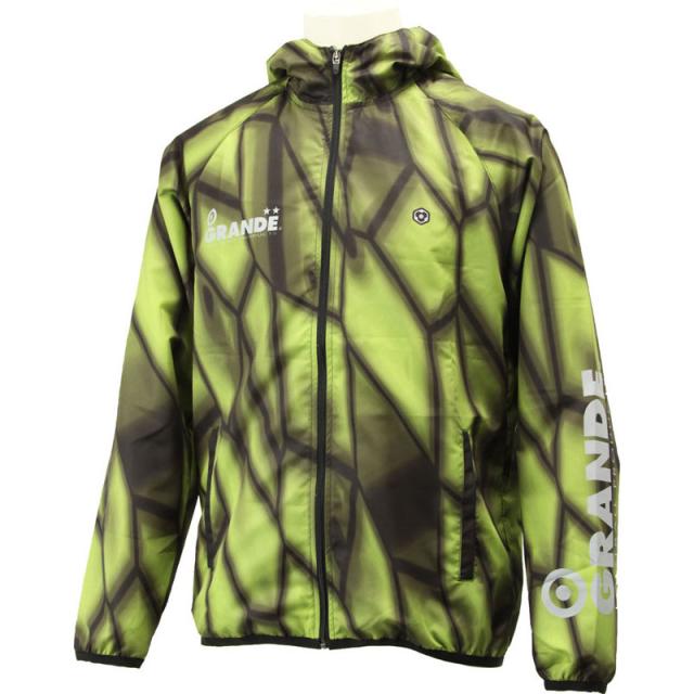 GRANDE.F.P(グランデエフピー) SCALEDSCALY CELLULAR HOODED JK フットサル スウエットジャケット (gfph15509-75)