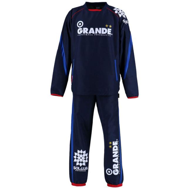 GRANDE.F.P(グランデエフピー) ウインドクロス ピステセットアップ フットサル ピステスーツ (gfph16801-8785)