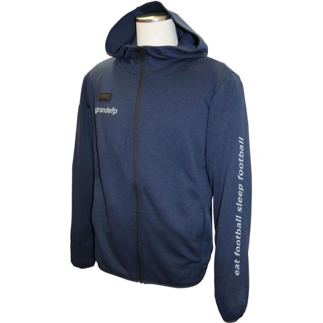 GRANDE.F.P(グランデエフピー) grandefp.ドライ.スウェットジップパーカー フットサル スウエットパーカー (gfph19401-8715)
