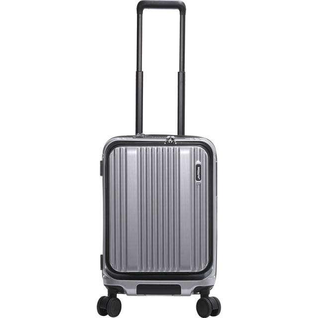 バーマスbermas IC2 フロントオープン47C 36L SLV カジュアルキャリーケース (6056122)