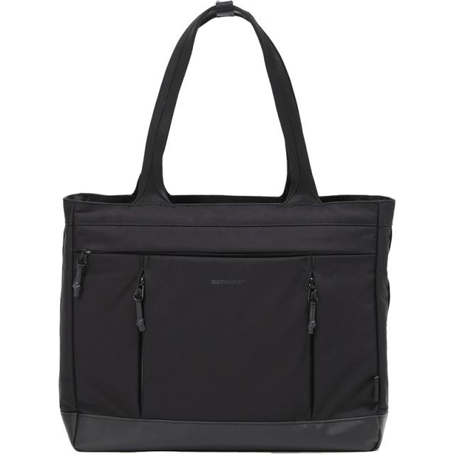 バーマスbermas BAUERヨコガタトート BK カジュアルトートバッグ (6067210)