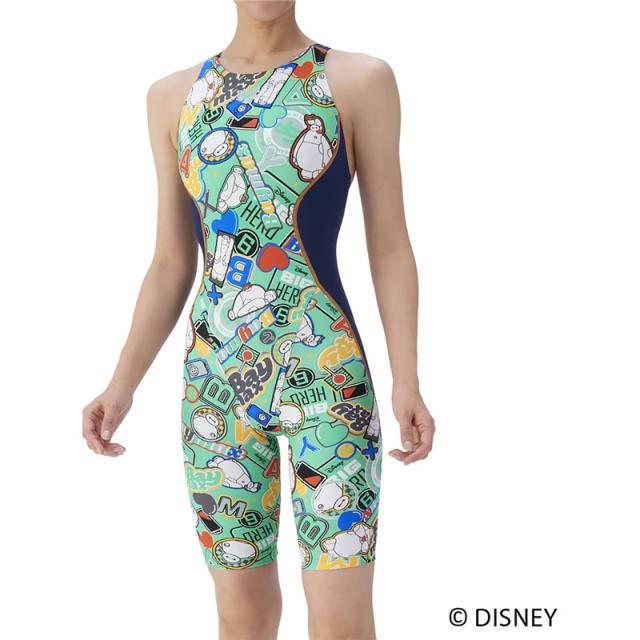 arena(アリーナ) トレーニングワンピーススパツツ 水泳水着W 非公認 (as5fwm57l-grnv)