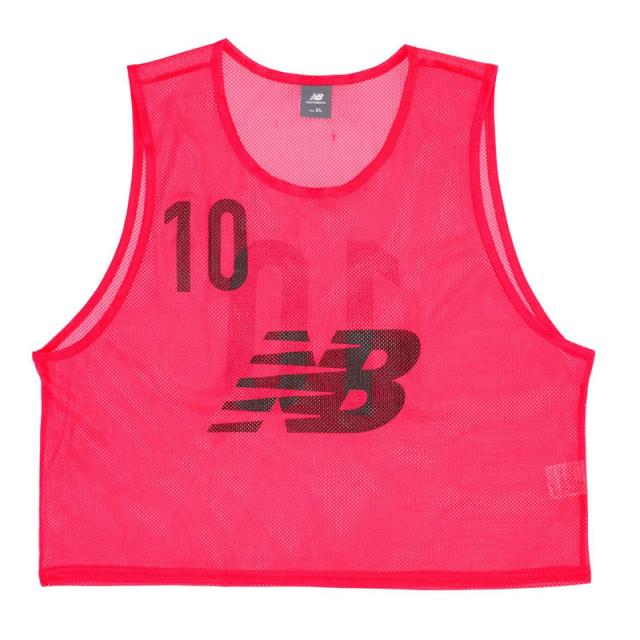 newbalance(ニューバランス) ビブス No.2-No.11までの10枚入り｡専用メッシュ袋付き サッカー ウェア Ｔシャツ AMT55291