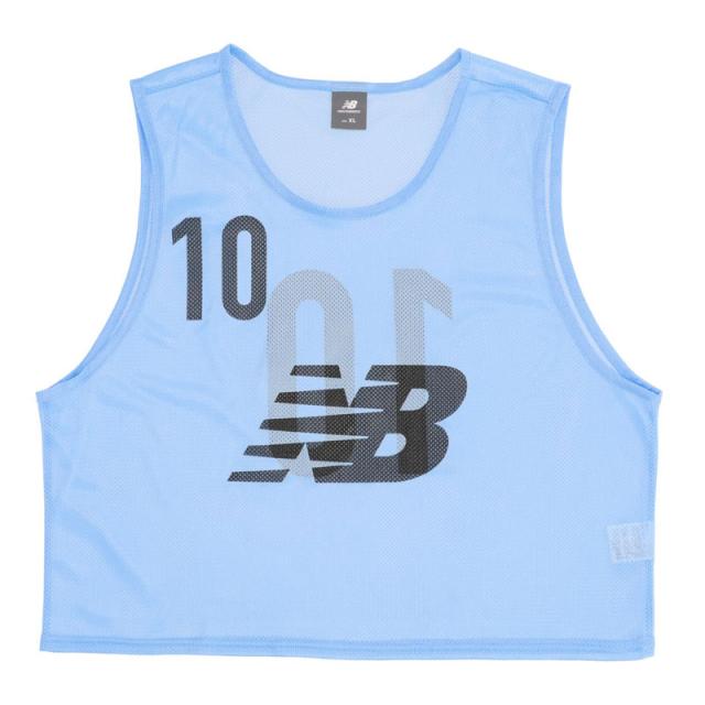 newbalance(ニューバランス) ビブス No.2-No.11までの10枚入り｡専用メッシュ袋付き サッカー ウェア Ｔシャツ AMT55291