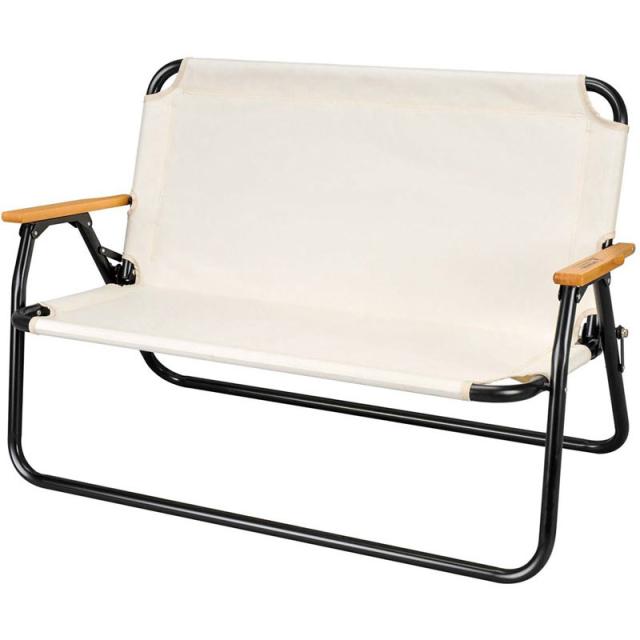 CAPTAIN STAG キャプテンスタッグ CSクラシックス アルミ背付ベンチ ロック付 アウトドア イス uc1894