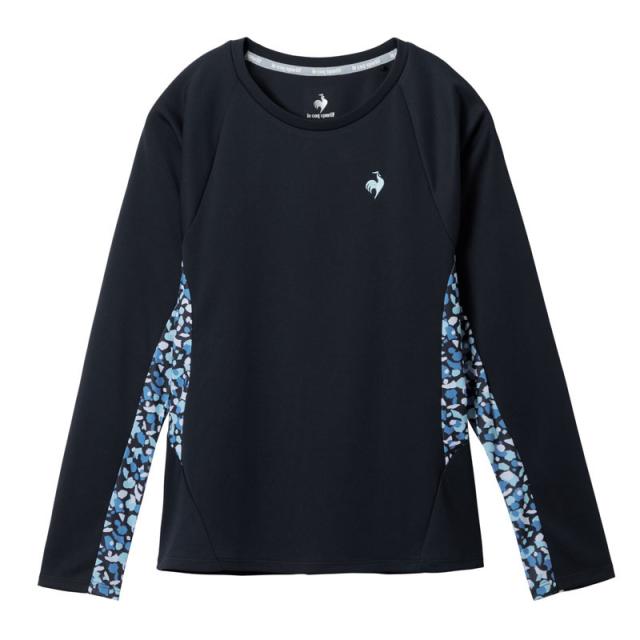 lecoqsportif(ルコック) Aile forme 長袖ゲームシャツ テニス 長袖Tシャツ (LN5FLT10L)