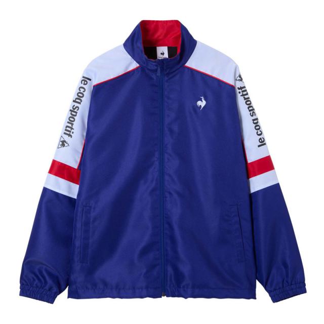 lecoqsportif(ルコック) カラーブッロクスタンドカラー裏起毛ジャケット タウンユース ウィンドブレーカー/シェルジャケット/コート (LU5FWB30M)