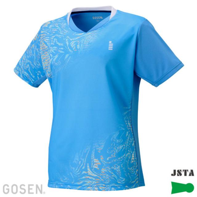 ゴーセン GOSEN レディース ゲームシャツ テニス･バドミントン アパレル(レディース) (T2543)