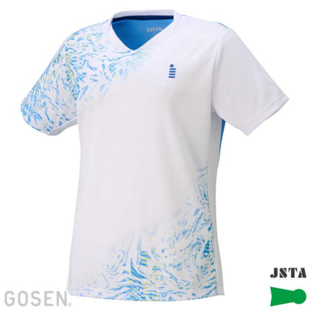 ゴーセン GOSEN レディース ゲームシャツ テニス･バドミントン アパレル(レディース) (T2543)