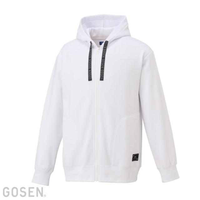 ゴーセン GOSEN 裏起毛ストレッチジップアップパーカー テニス･バドミントン アパレル(メンズ･ユニ) (W2540)