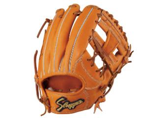 KUBOTA SLUGGER 久保田スラッガー  KSG-BR1DPオレンジ/タン 硬式グラブ 内野手用  (C-1043)