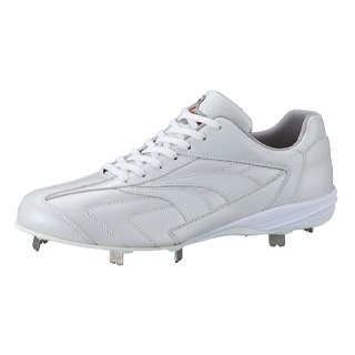 KUBOTA SLUGGER 久保田スラッガー  LS09-W樹脂底スパイク ホワイト  (D-009W)