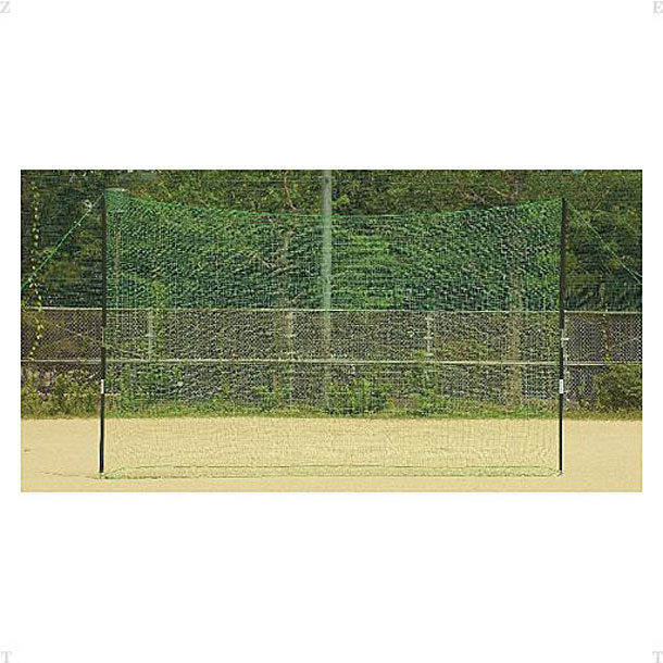 メーカー直送品のため代引き・沖縄北海道への配送不可 野球用バックネット(7x3m)BM9037 ZETT ゼットヤキュウソフトネット(BM9037)