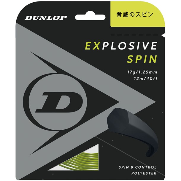 ダンロップテニス dunlop EXSPIN RL DST12001 テニス硬式 ガット (dst12001-300)