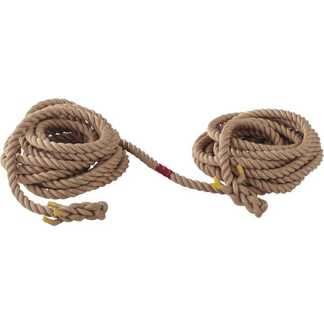 (代引き・個人宅・北海道・沖縄への配送不可)三和体育 ツナヒキロープ38MMX30Mベッ 学校機器 運動会用品 (s8814)