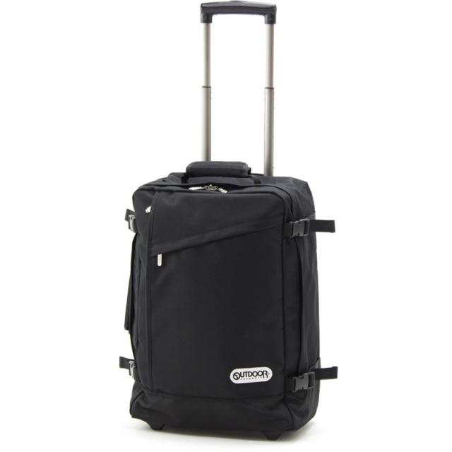outdoorproducts(アウトドアプロダ ODリュックキャリー2 ブラック カジュアルキャリーケース (6240210)