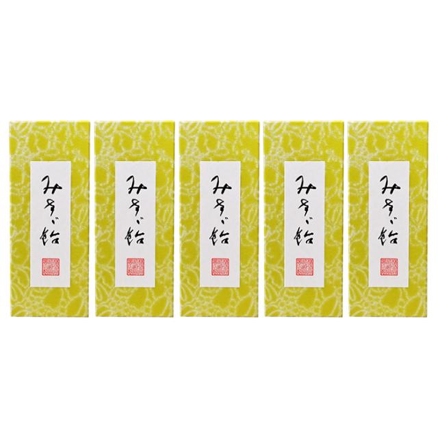 みすず飴箱入和紙包装40粒入×5箱（送料込）（信州長野上田市のお土産 お菓子 和菓子 お取り寄せ スイーツ おみやげ 長野県 銘菓 ゼリー 長野土産 長野お土産 通販）