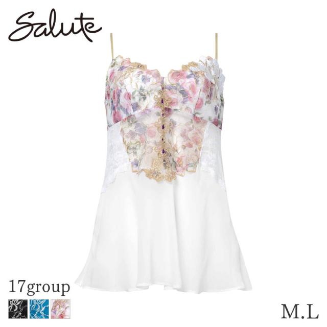 20%OFF サルート Salute 17グループ ワコール キャミソール フレアーシルエット(M L)CTJ217【メール便07】