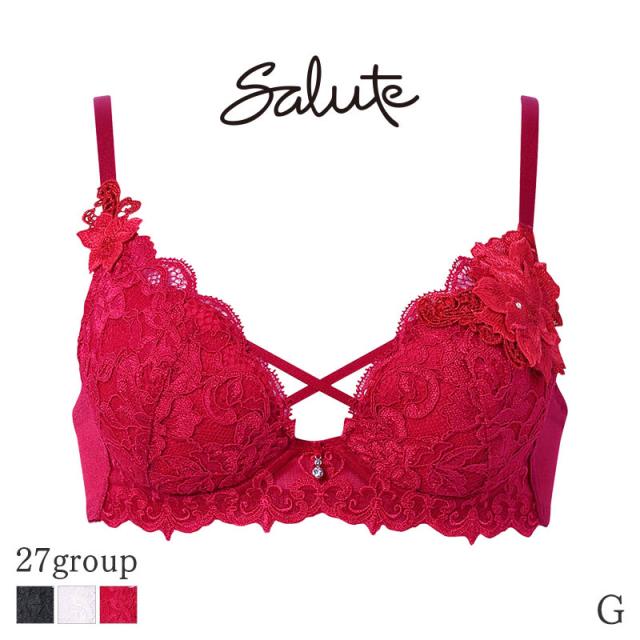サルート Salute 27グループ ワコール ブラジャー 3/4カップ VIVA LINEブラ(G)BTJ427