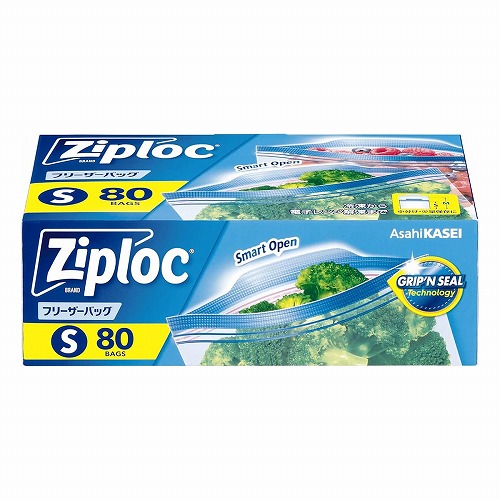 旭化成ホームプロダクツ Ziploc ジップロック フリーザーバッグ S 80枚の通販はau PAY マーケット - くすりの勉強堂＠最新健康情報 | au PAY マーケット－通販サイト