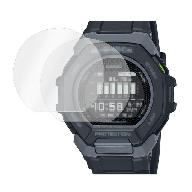 CASIO GBD-300 フィルム 液晶保護フィルム GBD-300-1JF / GBD-300-7JF / GBD-300-9JF 2枚 ...