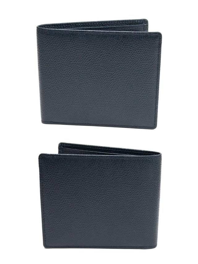 二つ折り財布 メンズ 折りたたみ 本革 革 レザー 型押し 高級 ブランド