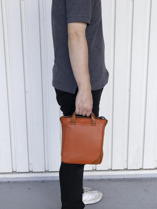 ショルダーバッグ メンズ 小さめ 斜めがけ 本革 革 レザー トート