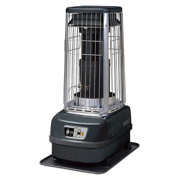 業務用大型石油ストーブ KF-R19N TOYOTOMI 遠赤外線タイプ 4ウェイ温風 18Lタンク デジタルモニタ マイコンインバータ制御 事務所 工場 屋外 パワフル 日本製 送料無料
