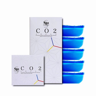 SPA treatment（スパトリートメント）CO2ジェリーG   A剤（顆粒）1.8g×5包 B剤（ジェル）30g×5個