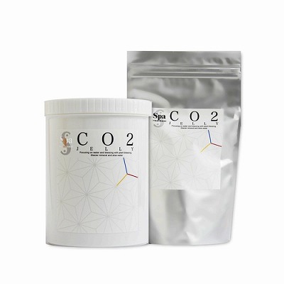 SPA treatment（スパトリートメント）CO2ジェリーG   A剤（顆粒）1.8g×40包 B剤（ジェル）1.25kg