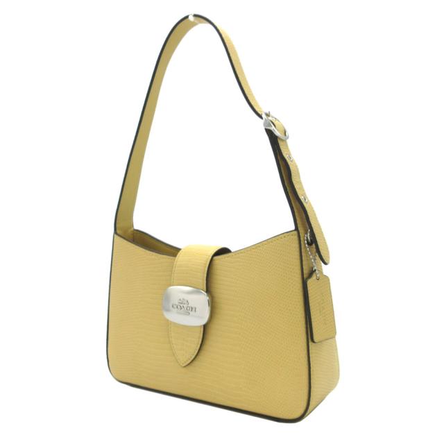 コーチ ショルダーバッグ COACH エライザ リザード エンボスド レザー ショルダー 肩掛け CR107 SVMN0 (ヘイ) アウトレット レディース