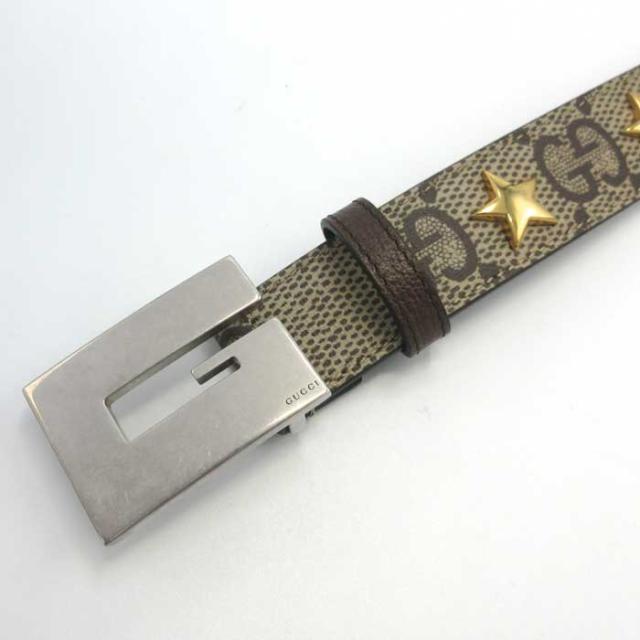 グッチ ベルト アパレル GUCCI Gモチーフアンティークバックル金具 GG