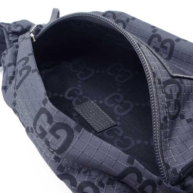 グッチ バッグ ショルダーバッグ GUCCI リップストップキャンバス ロゴ
