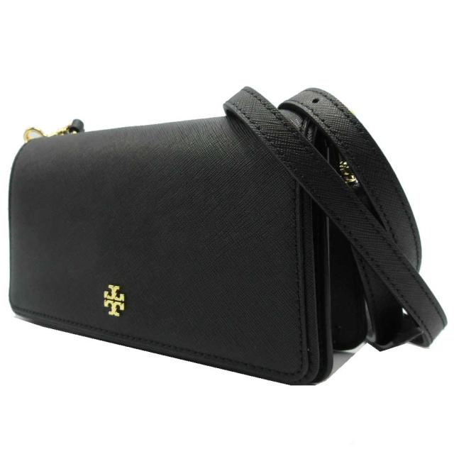 トリーバーチ バッグ ショルダーバッグ TORY BURCH エマーソン レザー ミニ クロスボディ 斜め掛け 159463 1124 001 (ブラック) アウトレット レディース