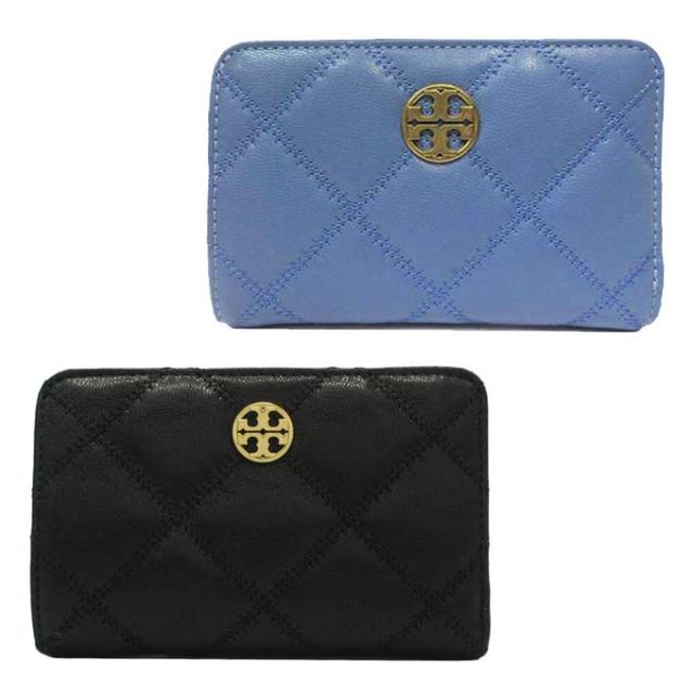 トリーバーチ 財布 二つ折り財布 TORY BURCH ウィラ キルティング調 ミディアム ウォレット 150077 アウトレット レディース