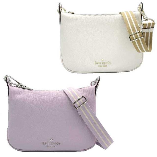 ケイトスペード ニューヨーク バッグ ショルダーバッグ kate spade NEW YORK ロージー レザー スモール クロスボディ ロゴメタル 斜め掛け WKR00630 アウトレット レディース