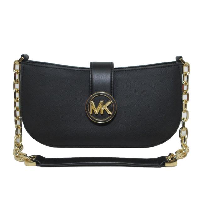 マイケルコース バッグ ショルダーバッグ Michael Kors カルメン スモール ポシェット 肩掛け 35F2GNMC0L BLACK (ブラック) アウトレット レディース