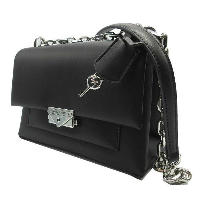 マイケル・コース バッグ ショルダーバッグ MICHAEL KORS CECE ミディアム フラップ ポケット チェーンショルダー 35S3S0EF80 BLACK (ブラック) アウトレット レディース